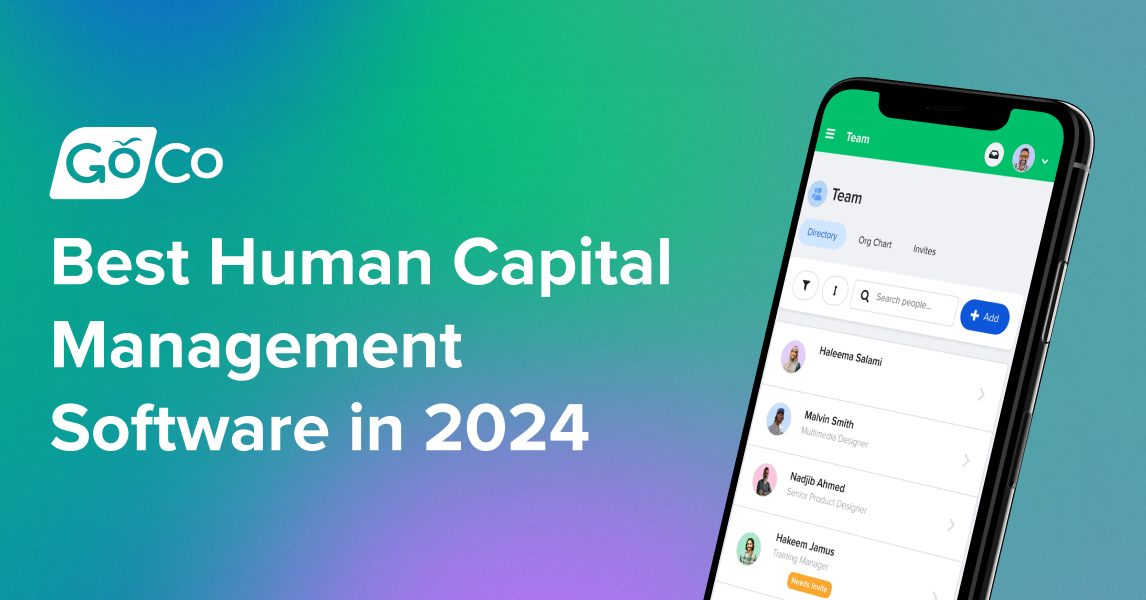 11 Best Human Capital Management Software in 2025 | GoCo.io