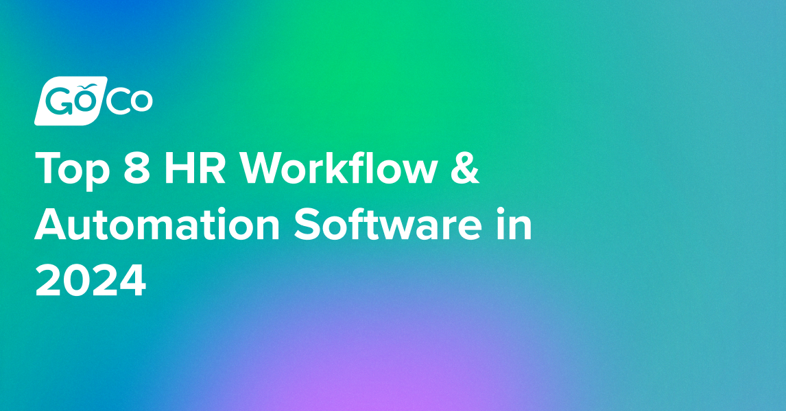 Top 8 HR Workflow & Automation Software in 2025 | GoCo.io