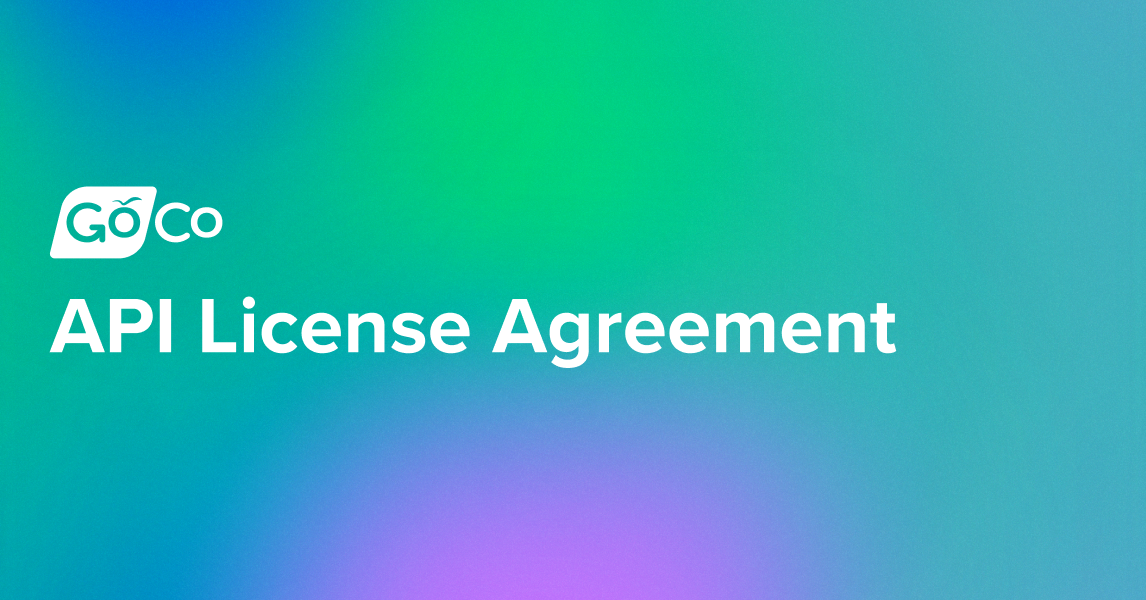API License Agreement | GoCo.io