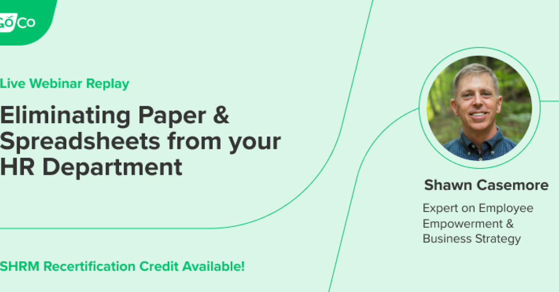 Eliminating Paper from the HR Department | GoCo.io